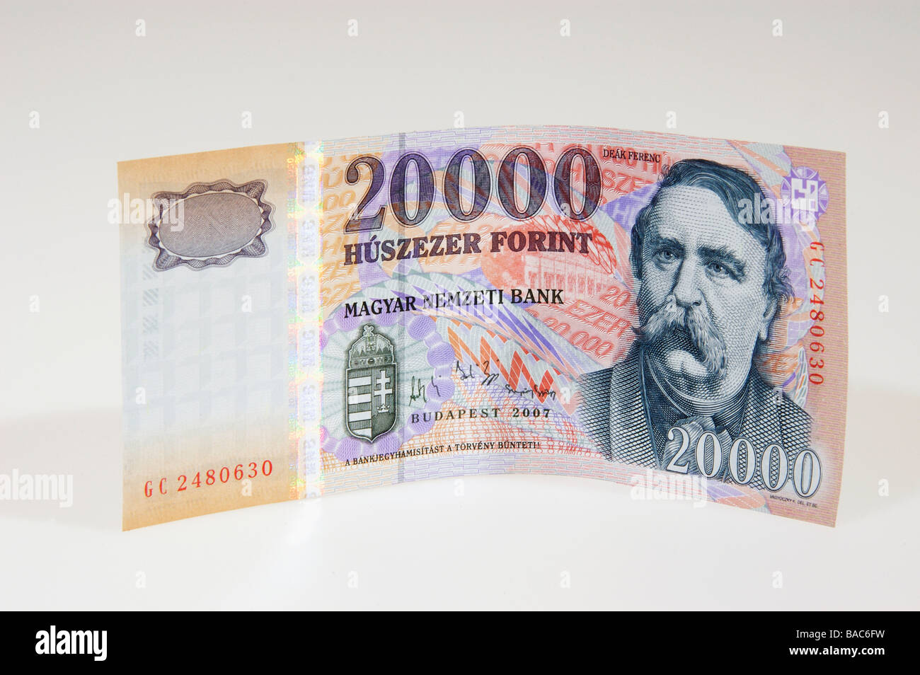 Forint Hungarian currency Stock Photo - Alamy