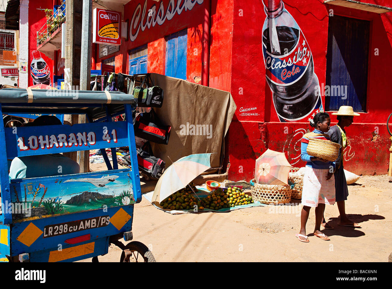 Madagascar, Amoron'i Mania Region, Ambositra, Betsileo country, local ...