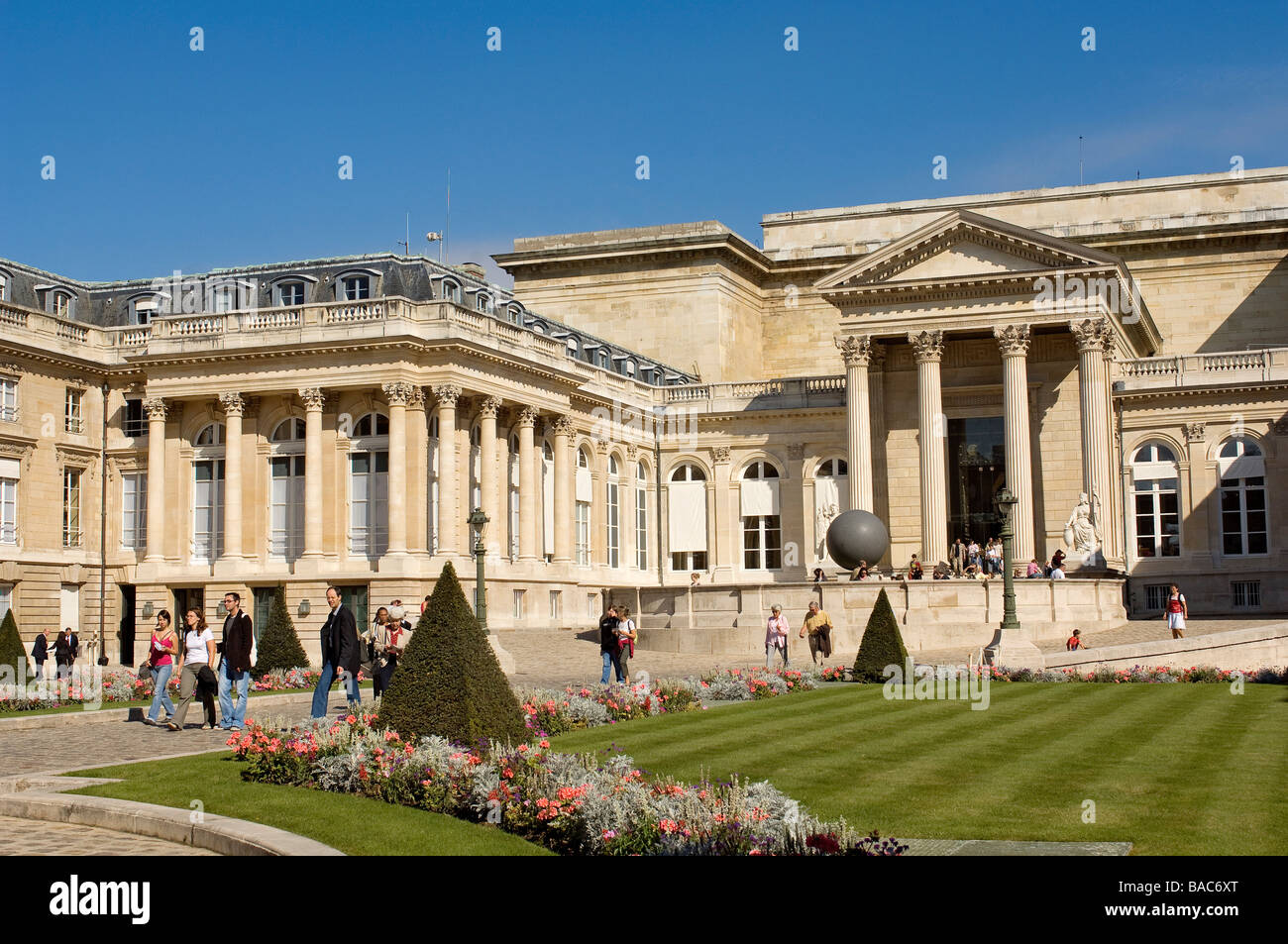 France, Paris, the French National Assembly (Palais Bourbon Stock Photo ...
