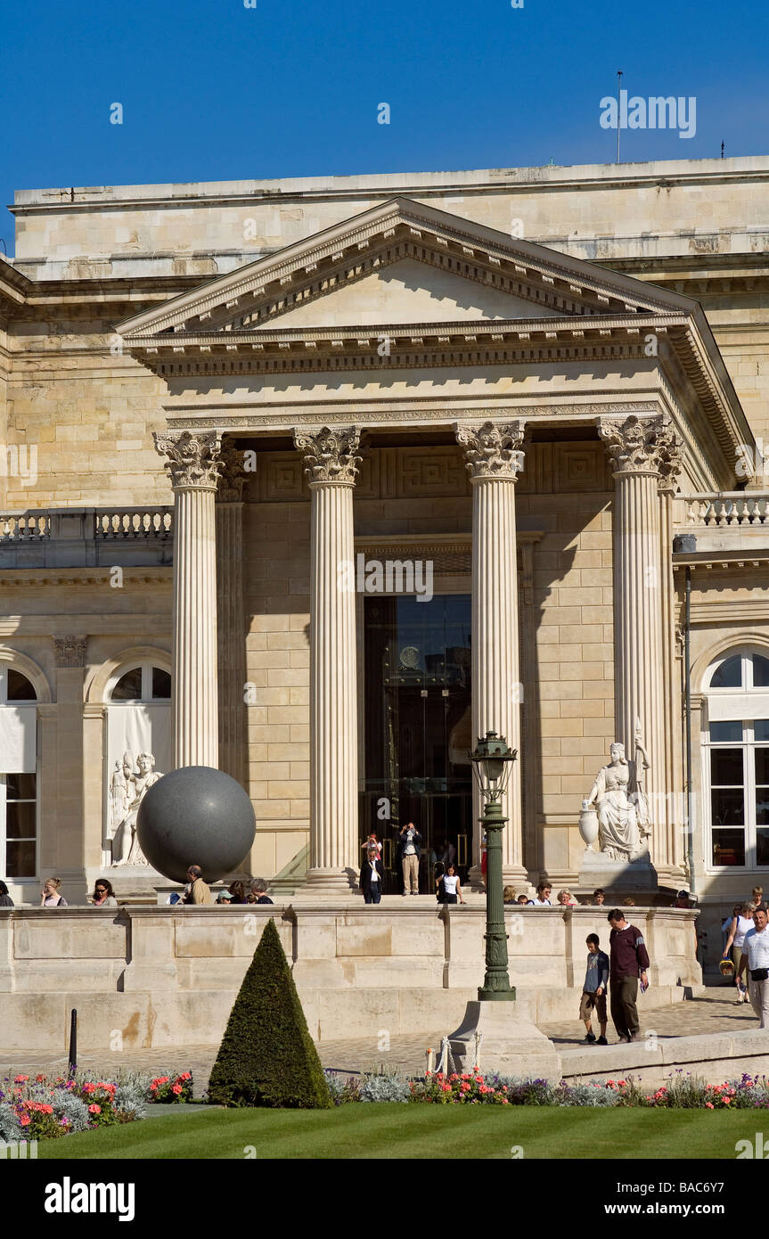 France, Paris, the French National Assembly (Palais Bourbon Stock Photo ...