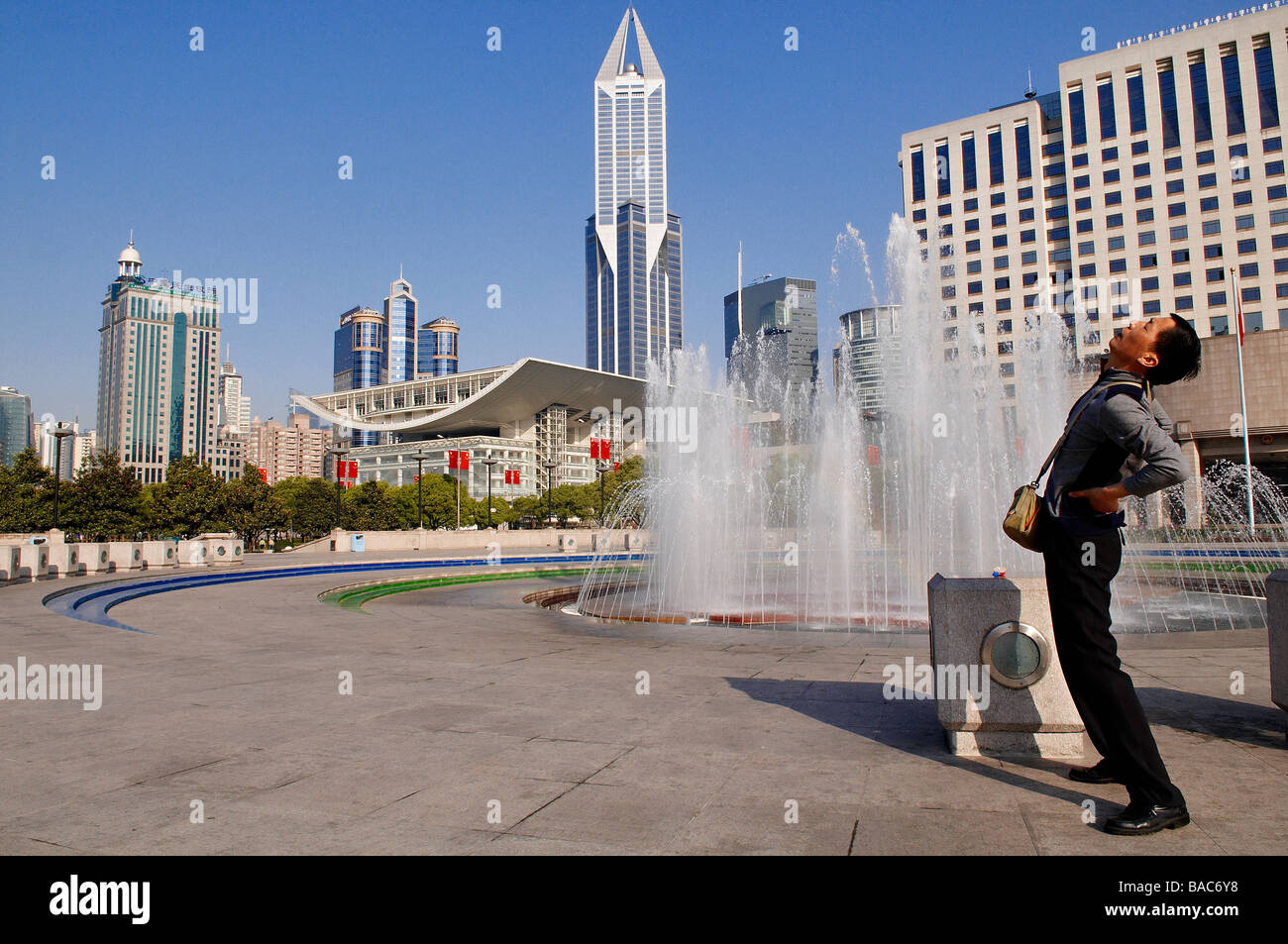 China, Shanghai, People Square Stock Photo - Alamy