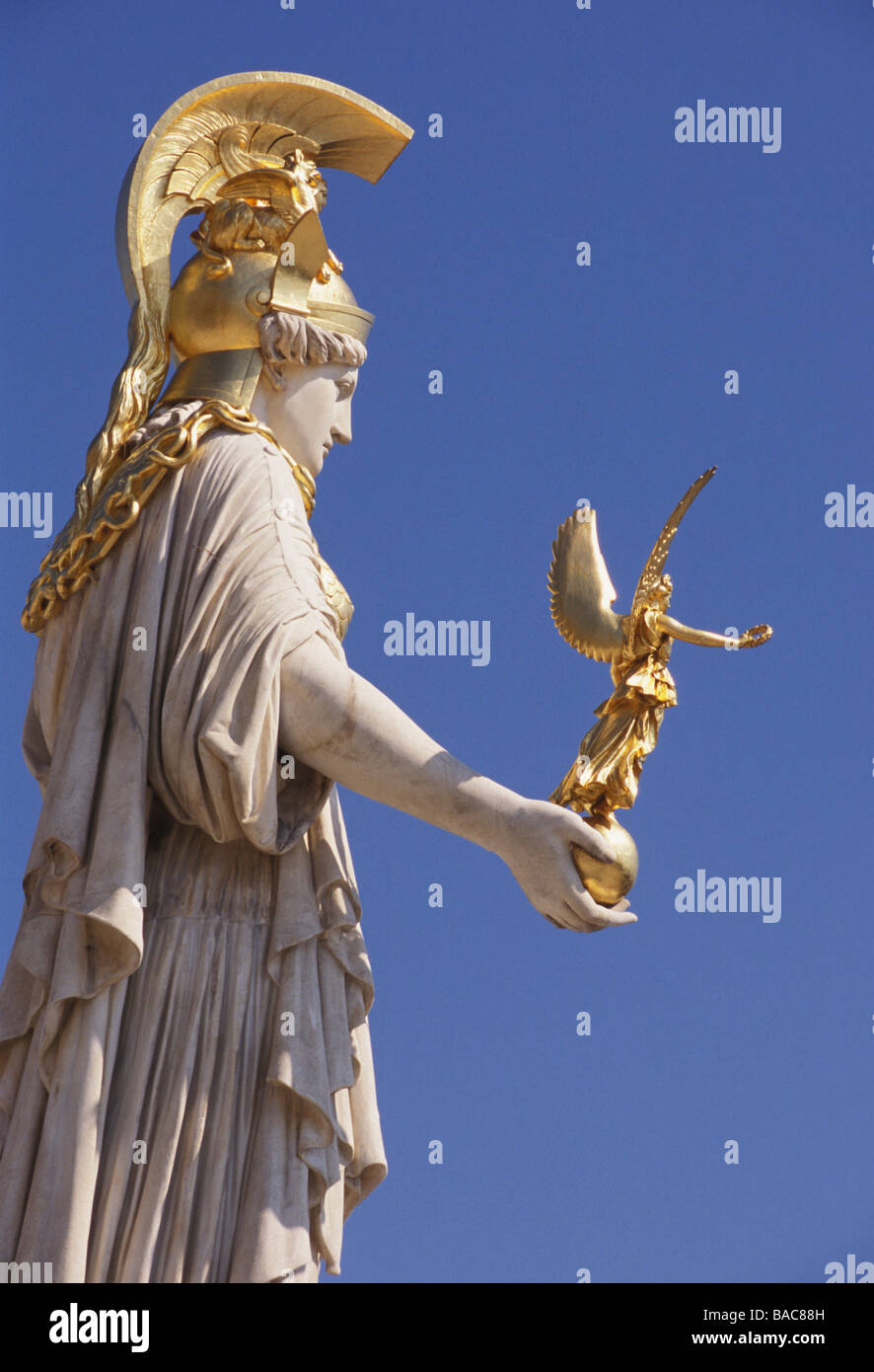 Pallas Athena Vienna Stock Photo - Alamy