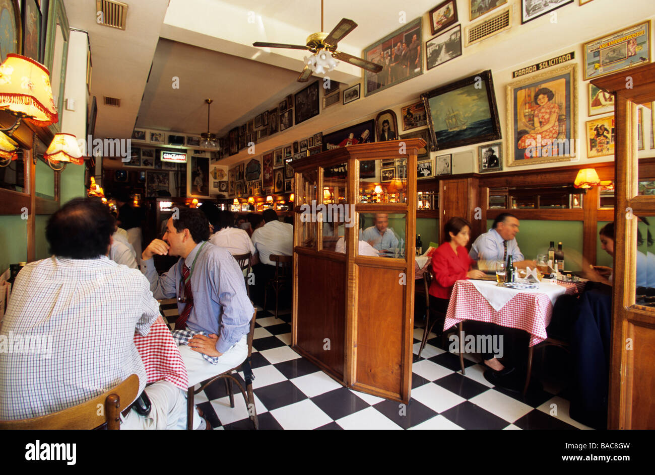 Santiago chile restaurant liguria hi-res stock photography and images ...
