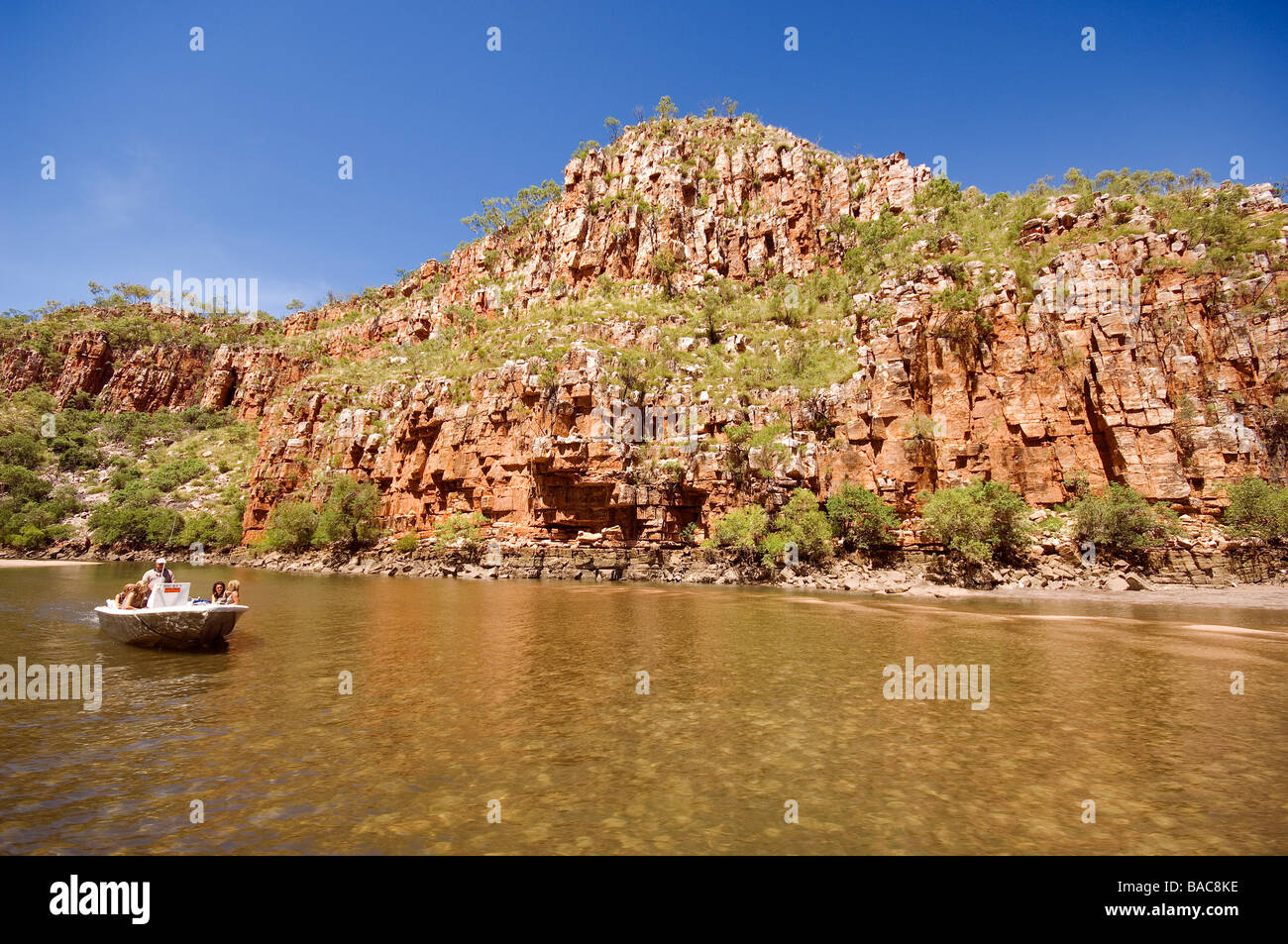 Australia, Western Australia, Kimberley Region, Berkeley river, with ...