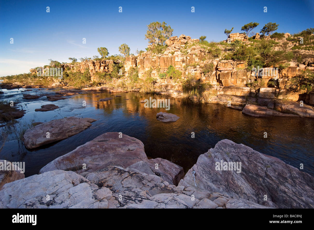 Australia, Western Australia, Kimberley Region, Atlantis, pool and ...