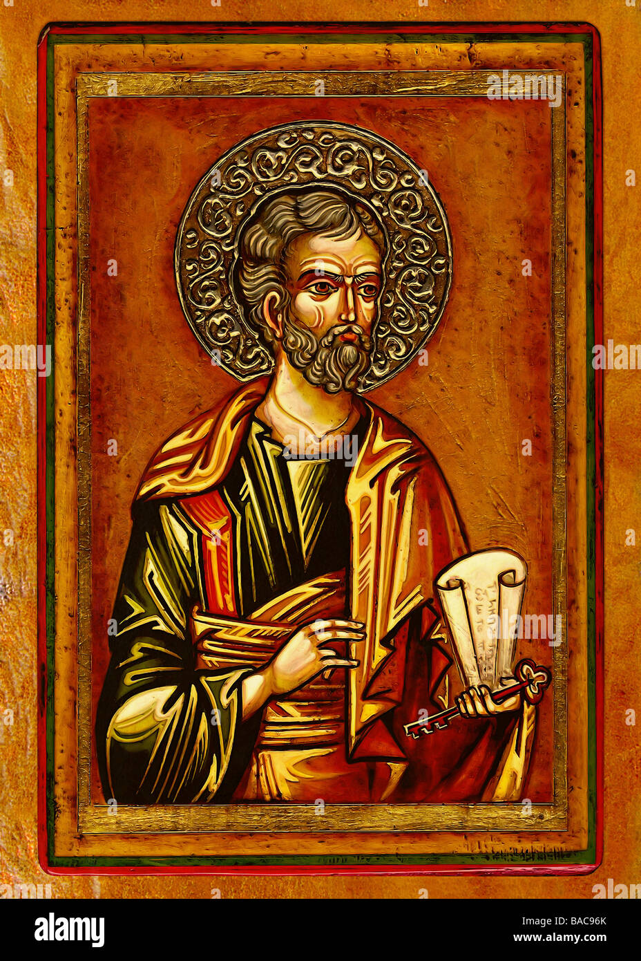 Old orthodox icon hi-res stock photography and images - Alamy