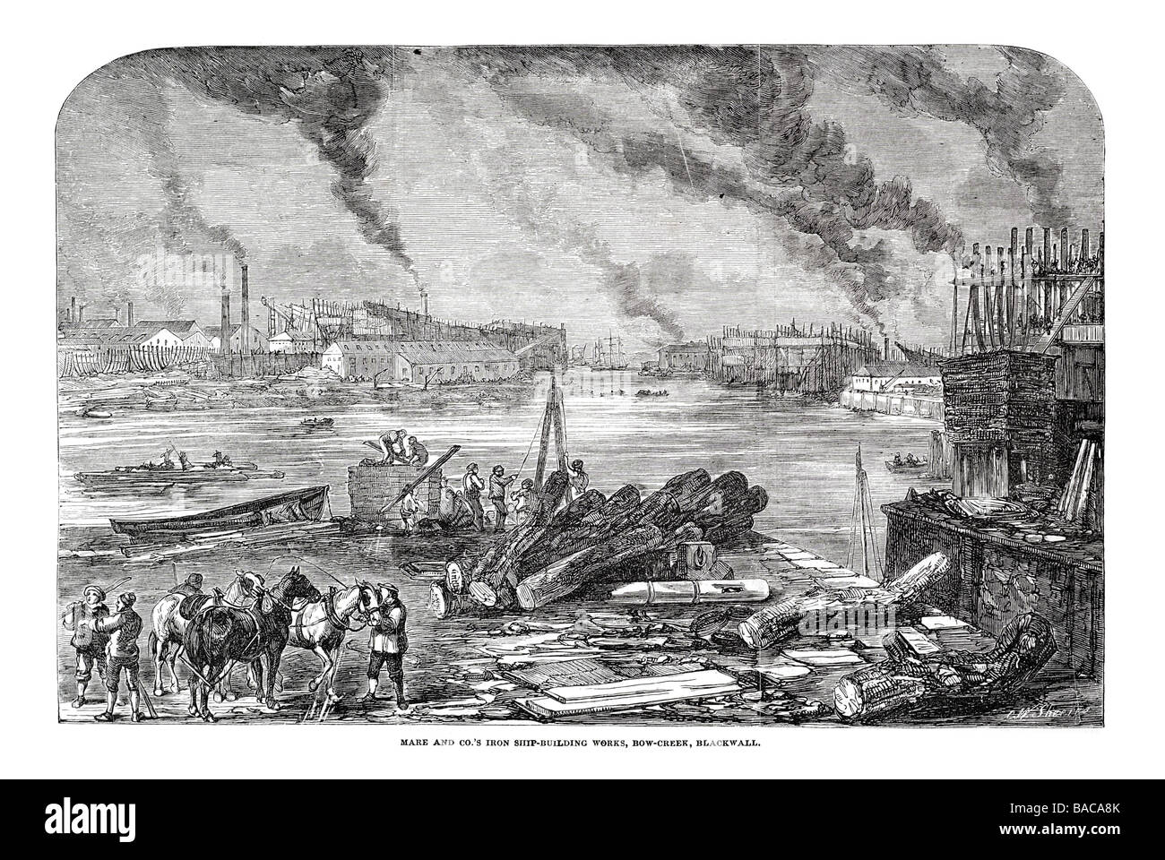 London, iron works, victorian hi-res stock photography and images - Alamy