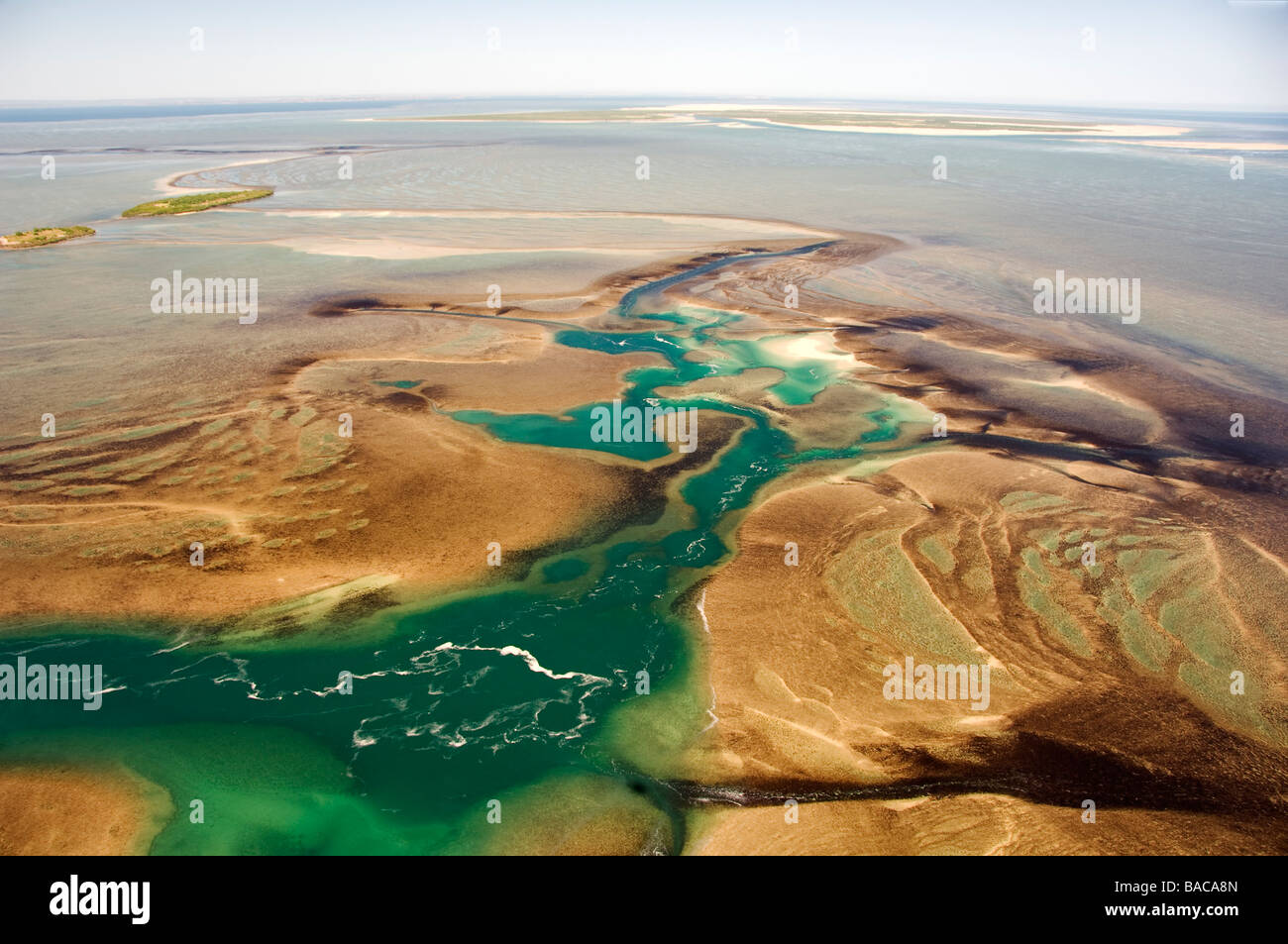 Australia, Western Australia, Kimberley Region, Montgomery Reef, the ...