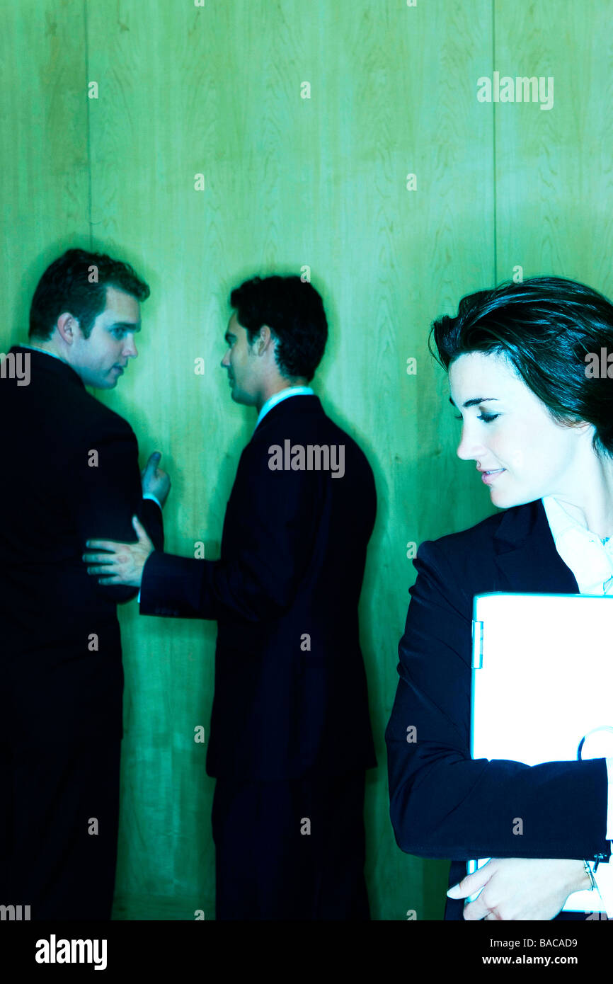 Office gossip talk behind back hi-res stock photography and images - Alamy
