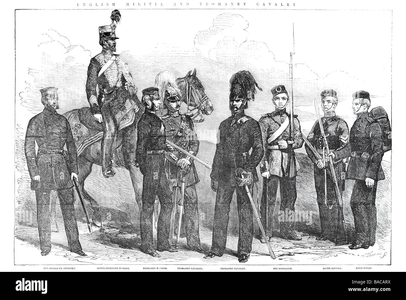 Drawing for the militia hi-res stock photography and images - Alamy