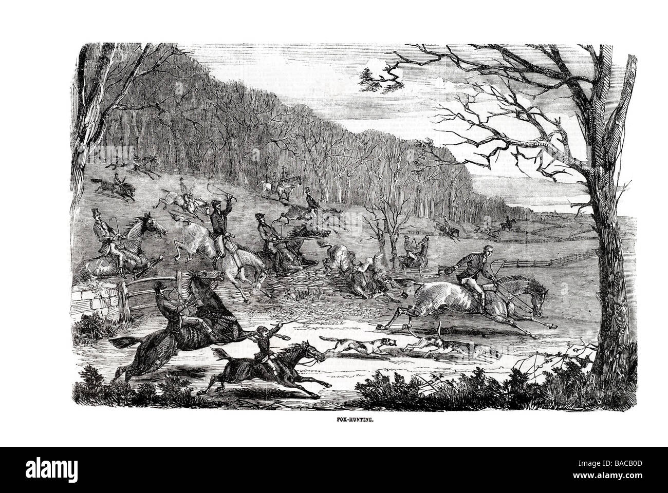 Hunting uk 19th century hi-res stock photography and images - Alamy