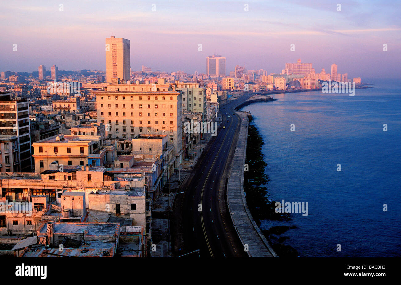 Cuba, Havana, overview Stock Photo - Alamy