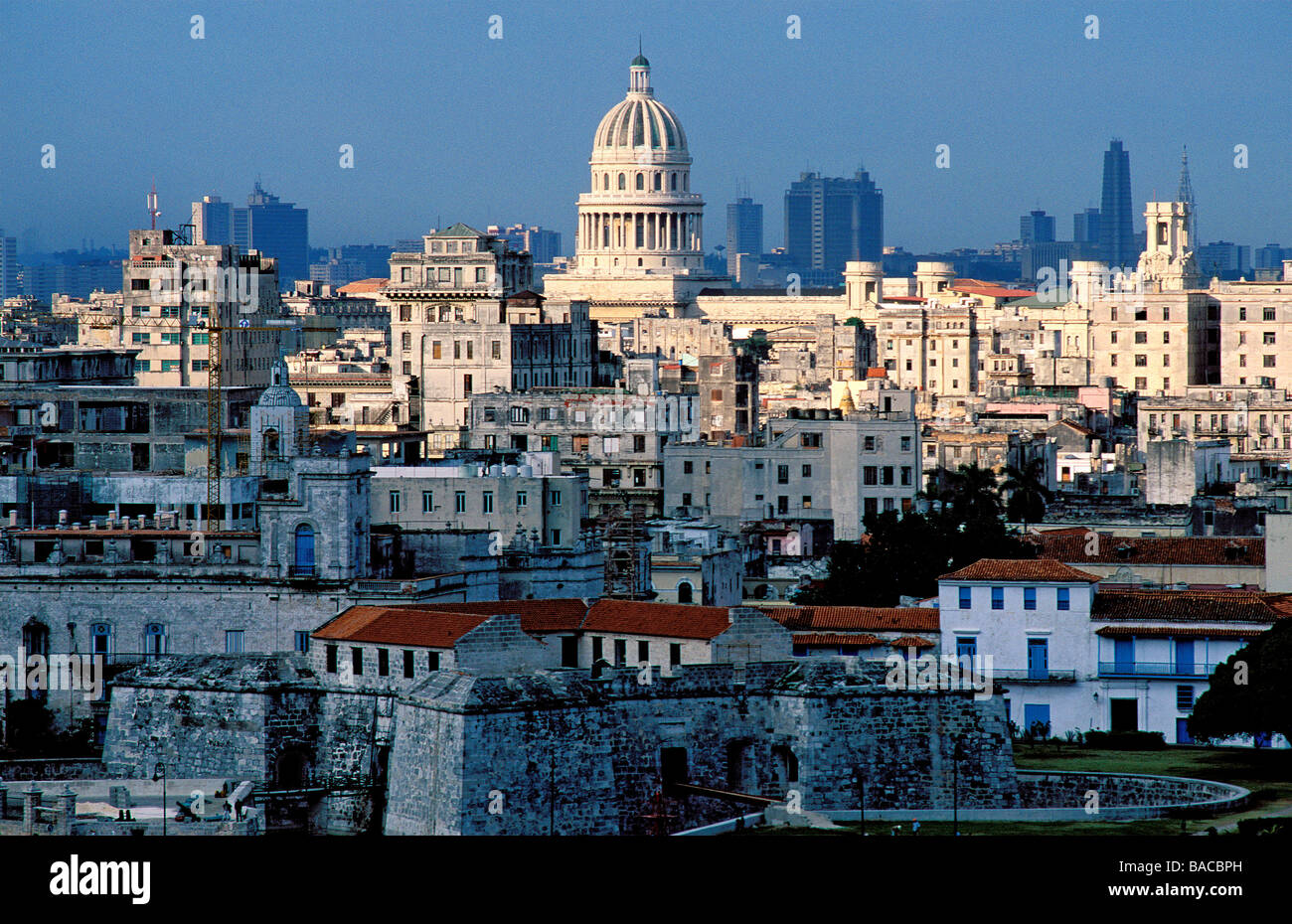 Cuba, Havana, overview Stock Photo - Alamy