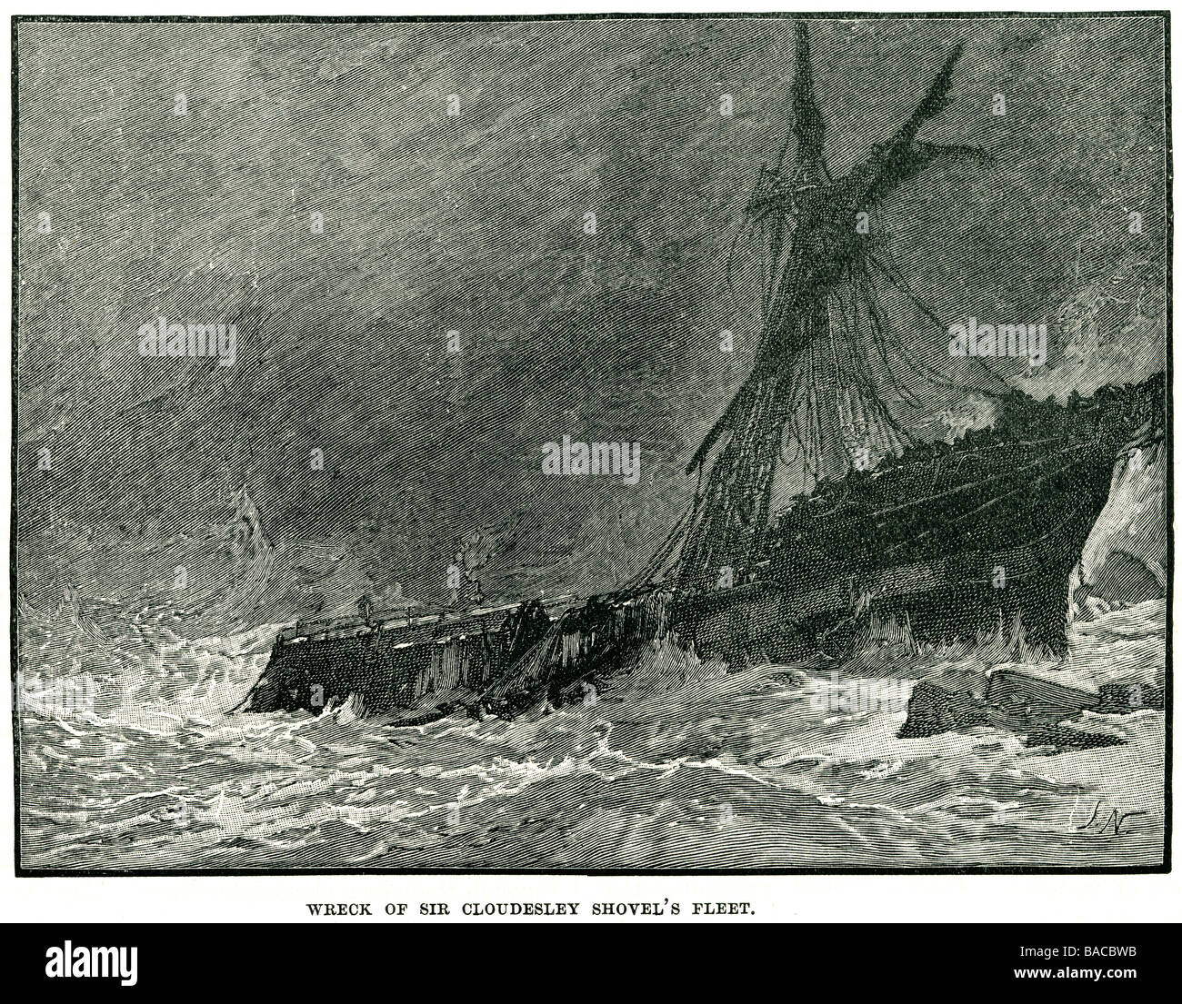 Admiral of the fleet sir cloudesley shovell hi-res stock photography ...
