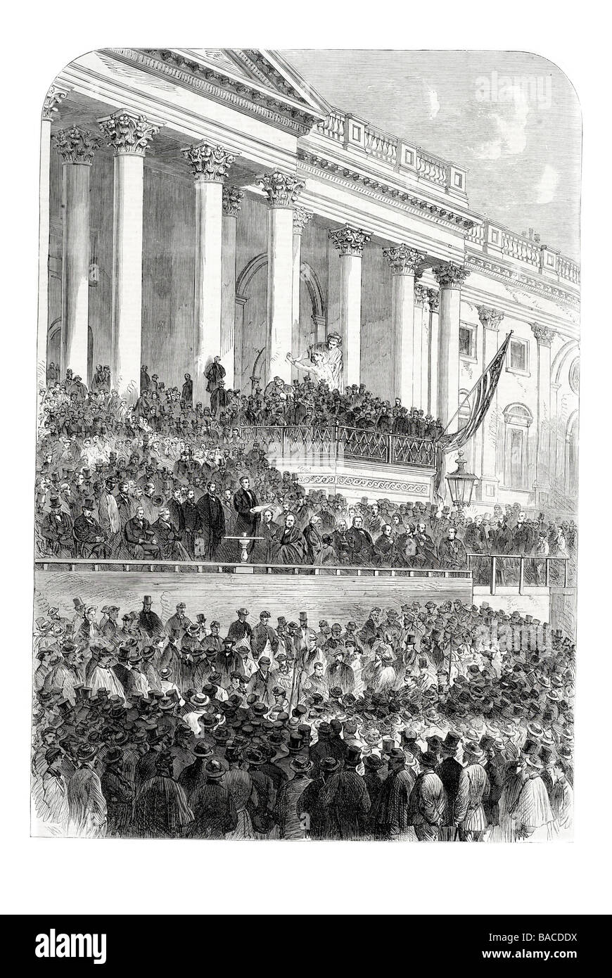 Abraham lincoln inauguration hi-res stock photography and images - Alamy
