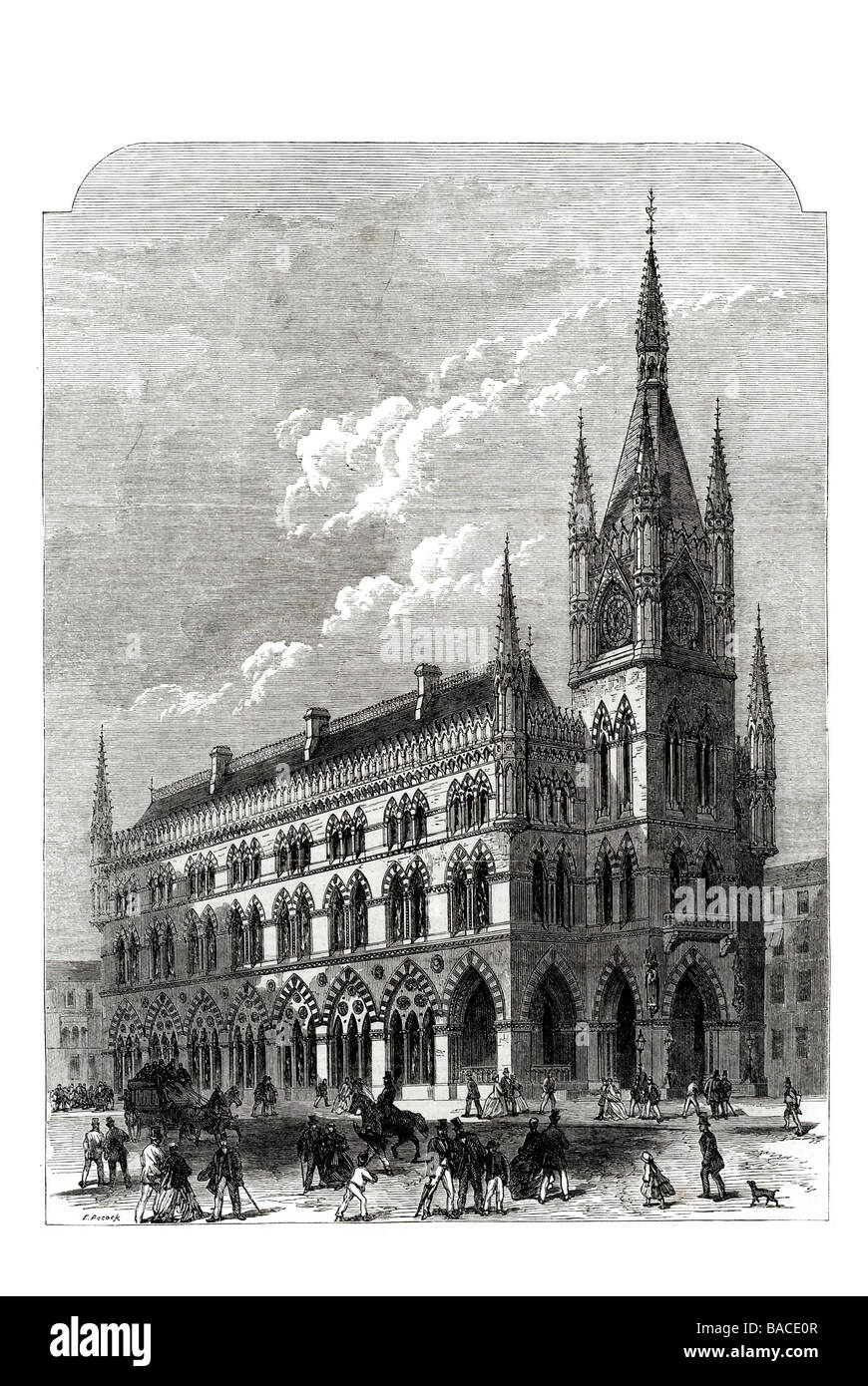 Style academic building Cut Out Stock Images & Pictures - Alamy