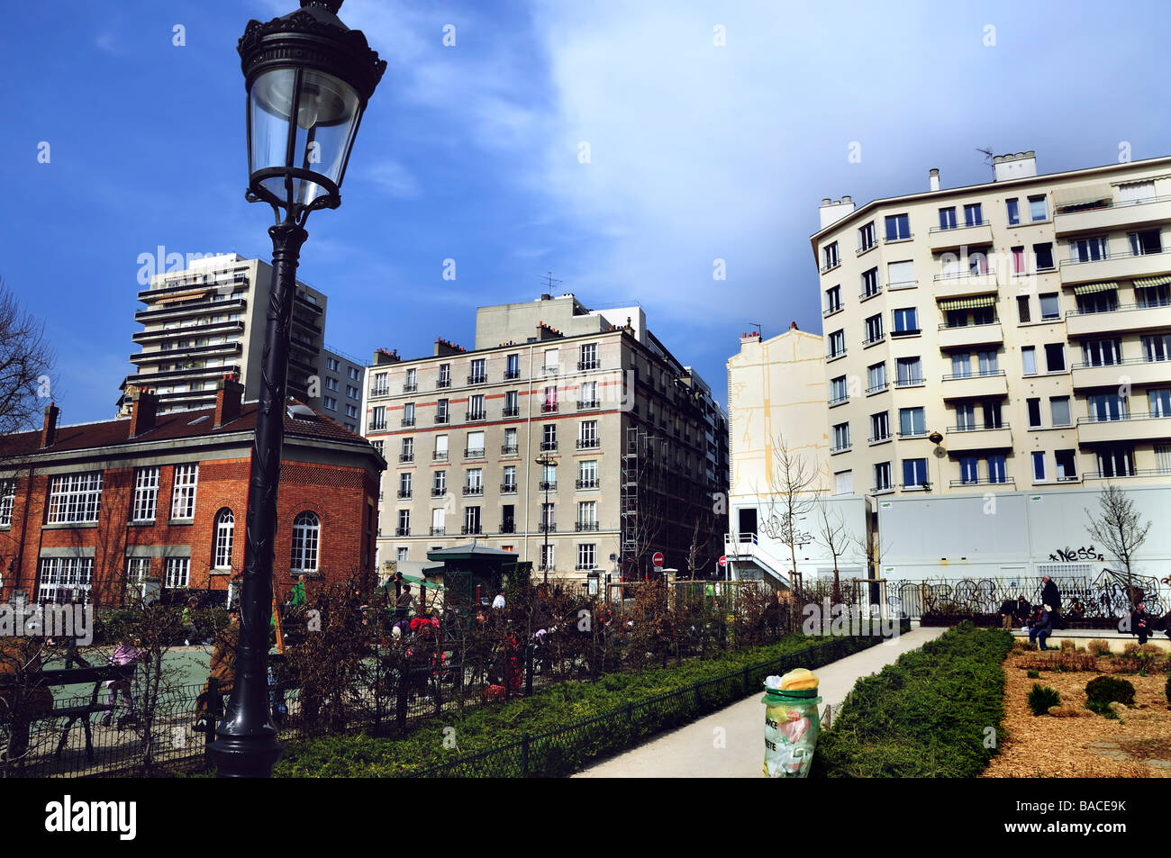 Paris France, Panoramic View, Outside, Street Scene Real Estate housing ...