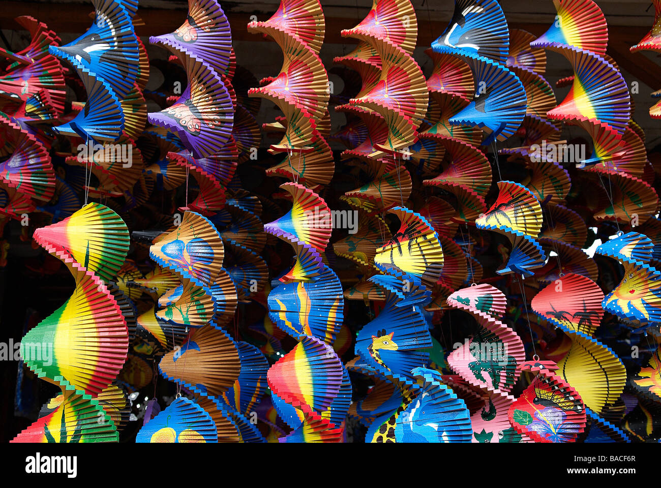 Indonesia, Bali, Ubud, handicraft, mobiles Stock Photo - Alamy