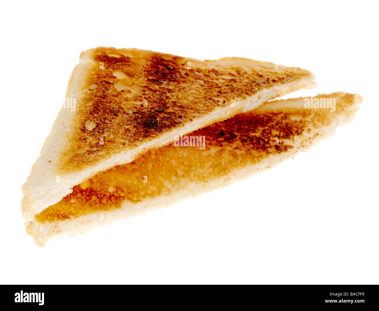 Golden toast bread Cut Out Stock Images & Pictures - Alamy