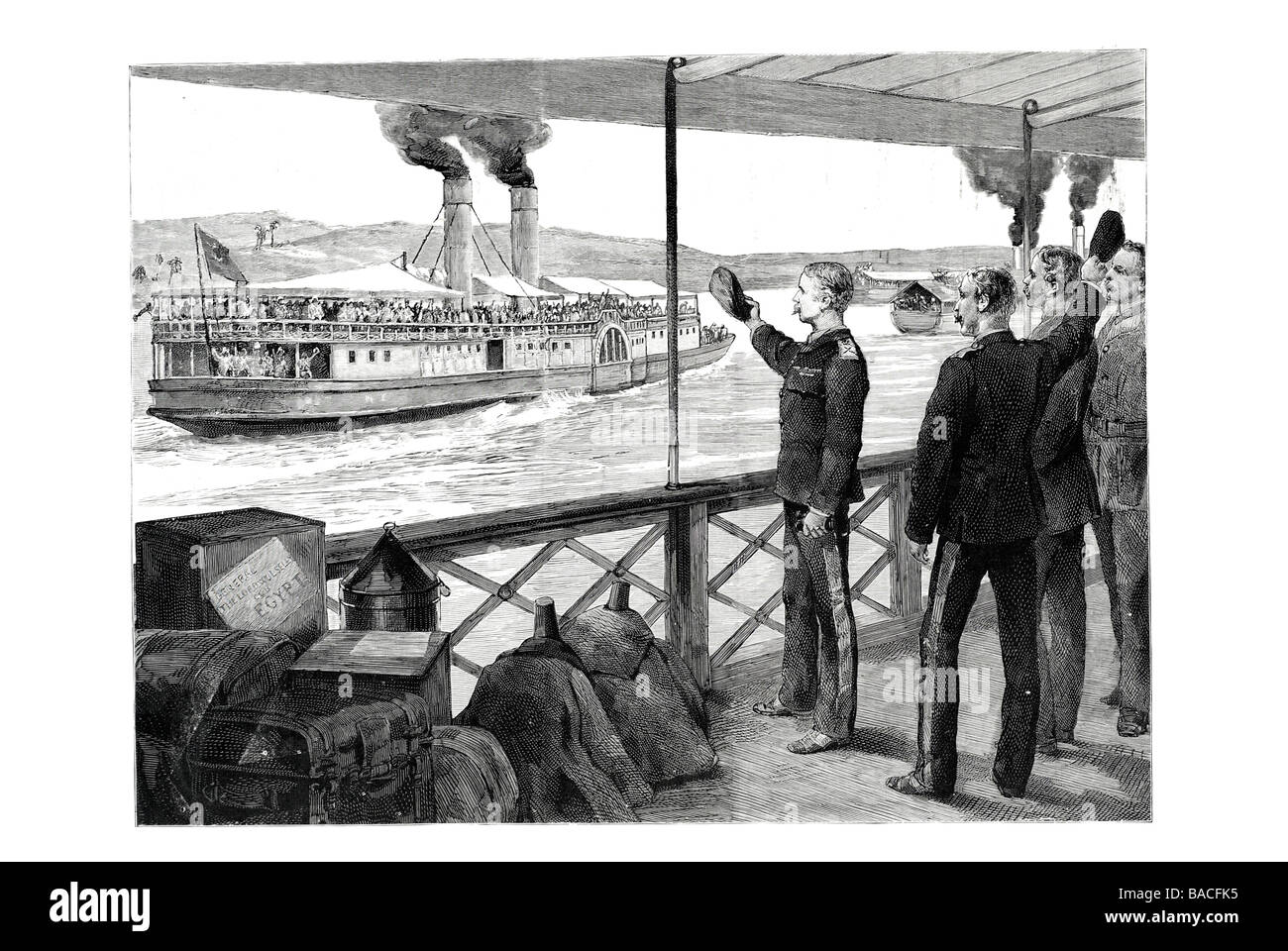 The Nile Expedition for the relief of General Gordon The Black watch ...