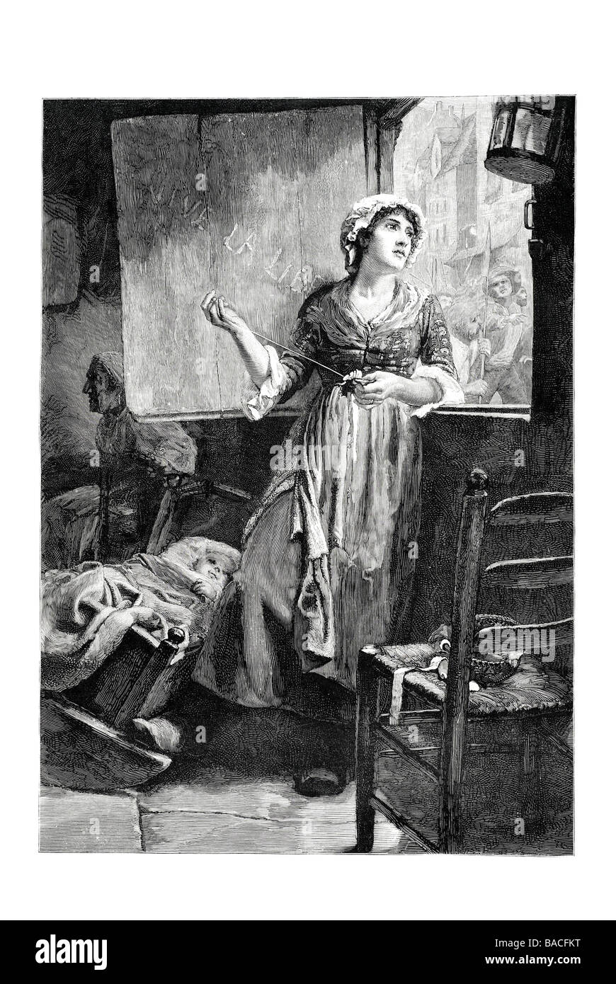 La Cocarde Tricolore Stock Photo - Alamy