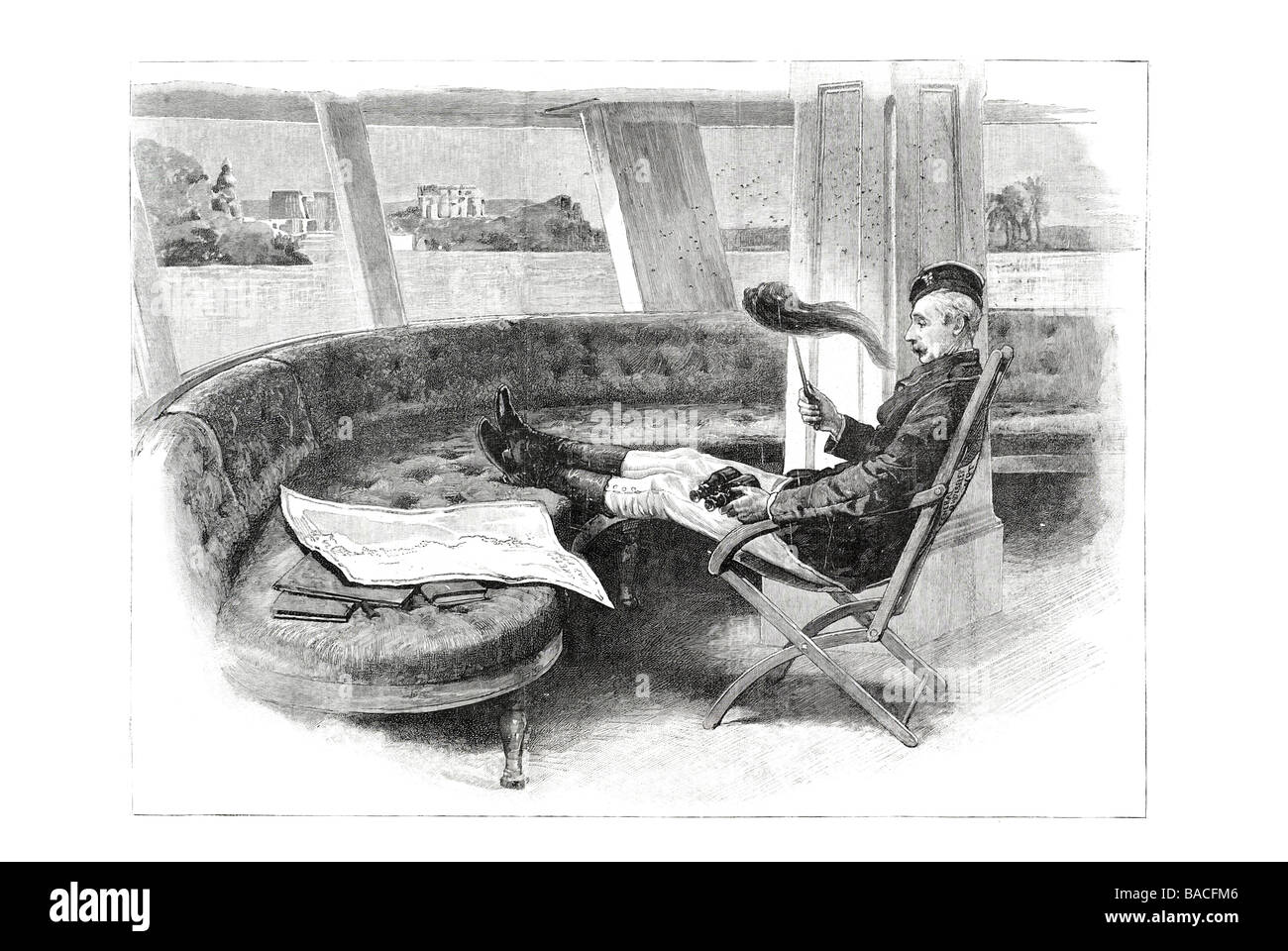 The Nile expedition for the relief of general Gordan Stock Photo - Alamy