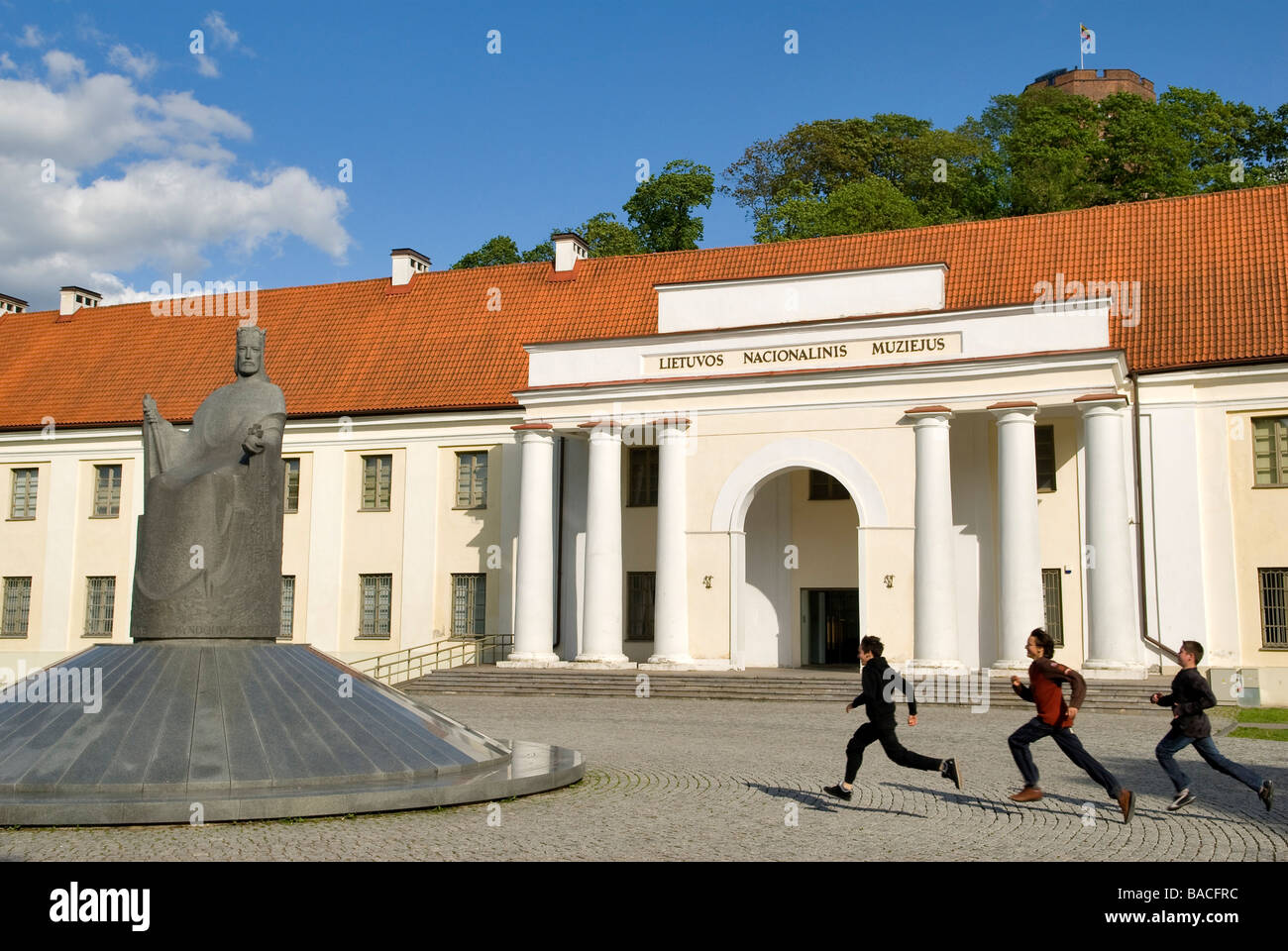 Lithuania (Baltic States), Vilnius, the National Museum and King ...