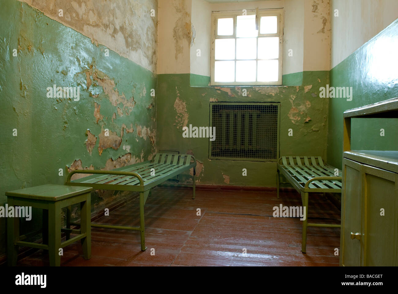 Basement prison cells basement hi-res stock photography and images - Alamy
