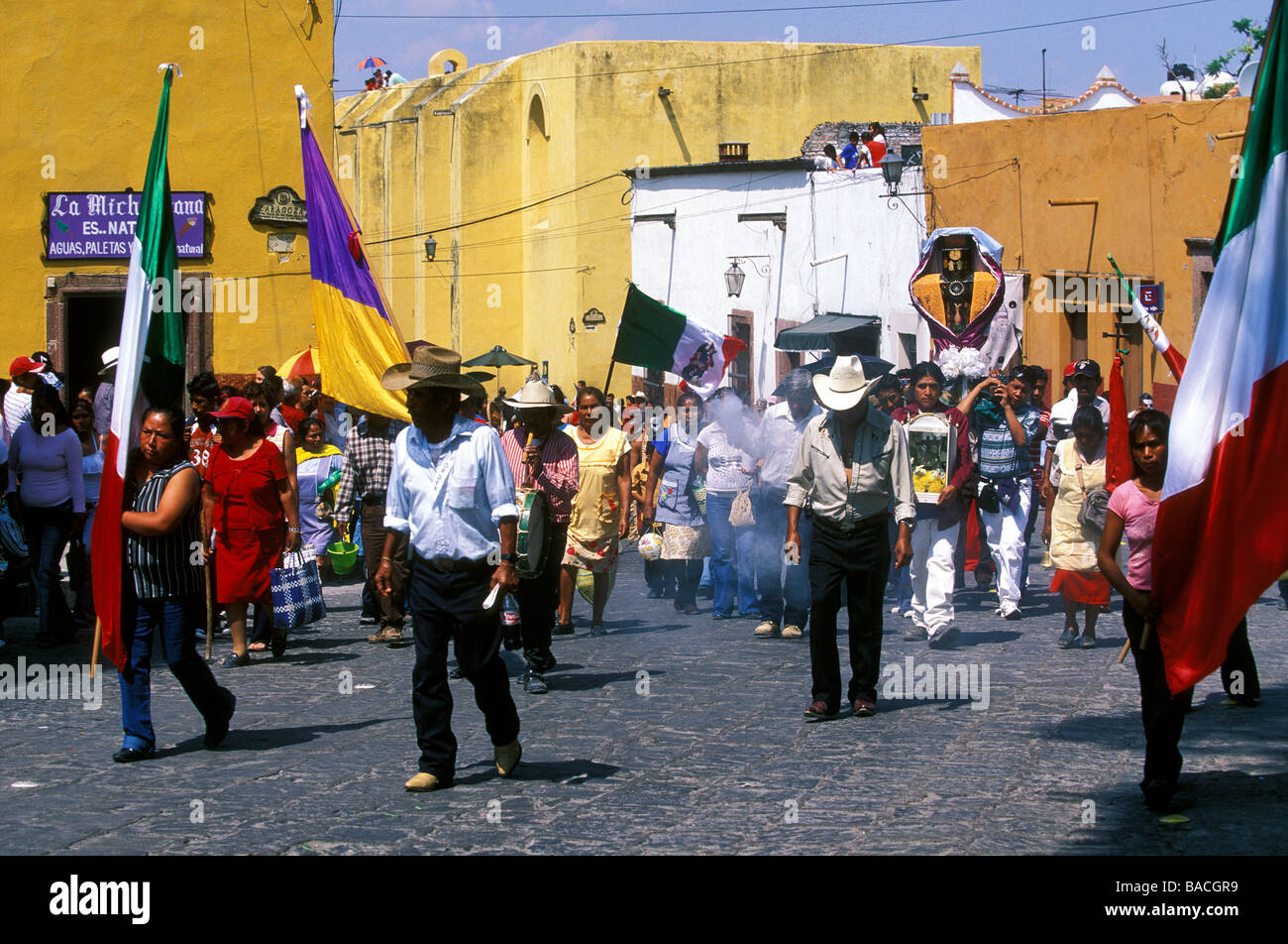 Flag mexican state san hi-res stock photography and images - Alamy
