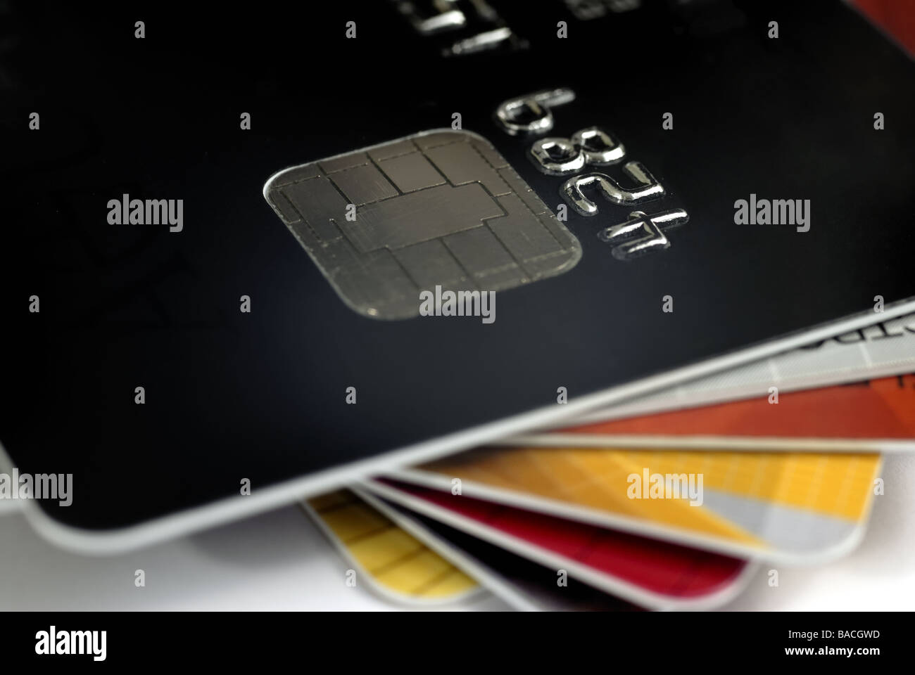 Pile of credit cards Stock Photo - Alamy