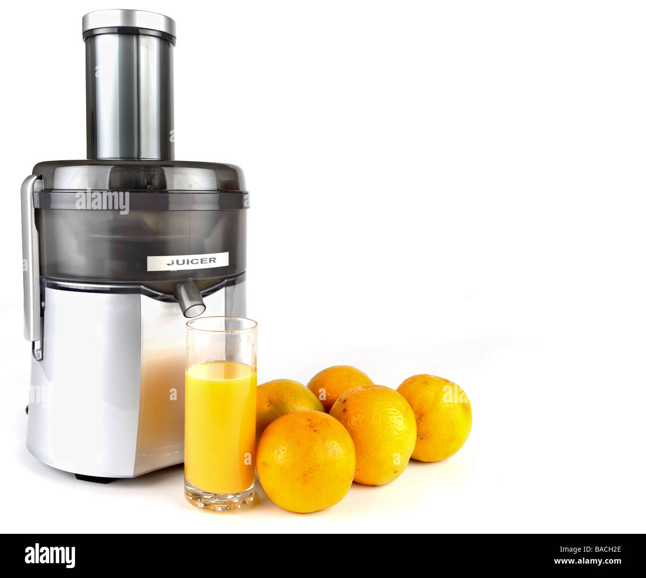 Using a juicer to extract juice from vegetables and fruit as a source ...