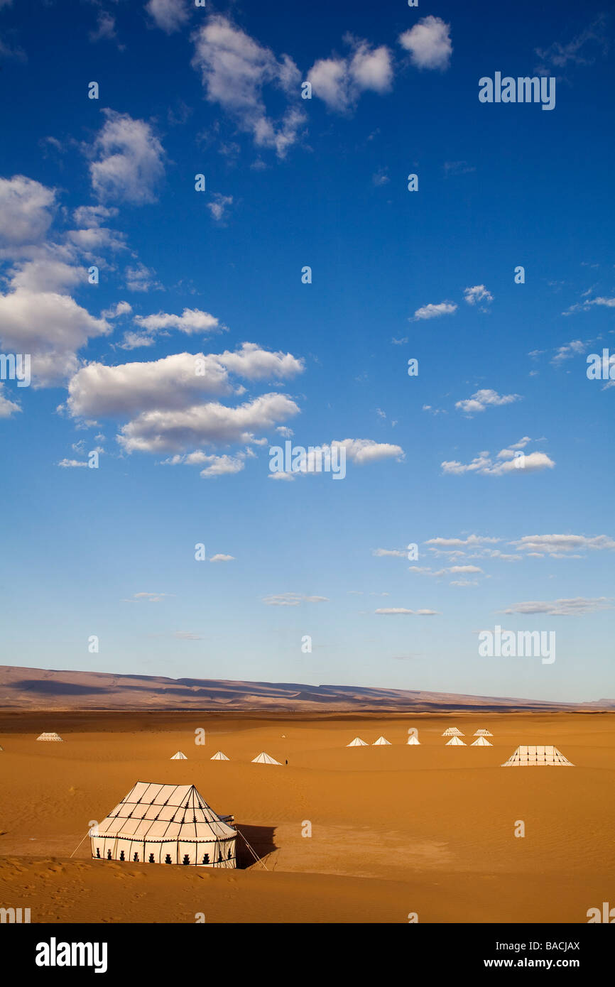 Morocco, Great South, Chigaga Dunes, Iriki, surroundings of Mhamid ...