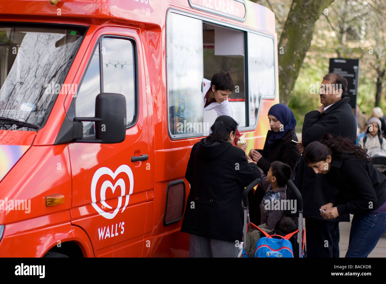 Walls ice cream van hi-res stock photography and images - Alamy
