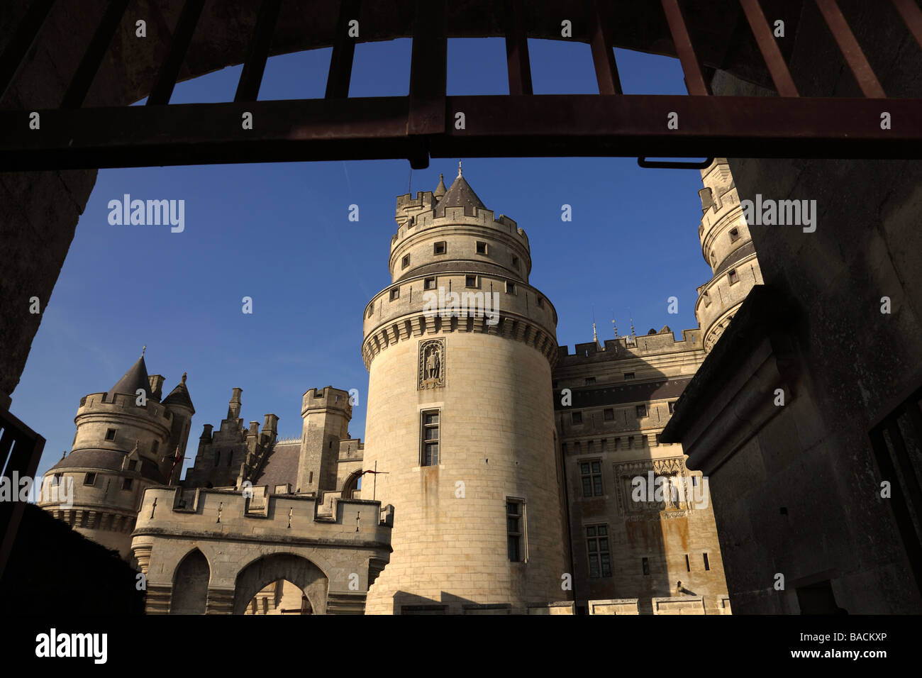 Chateau De Pierrefonds In France, used in the BBC television series ...