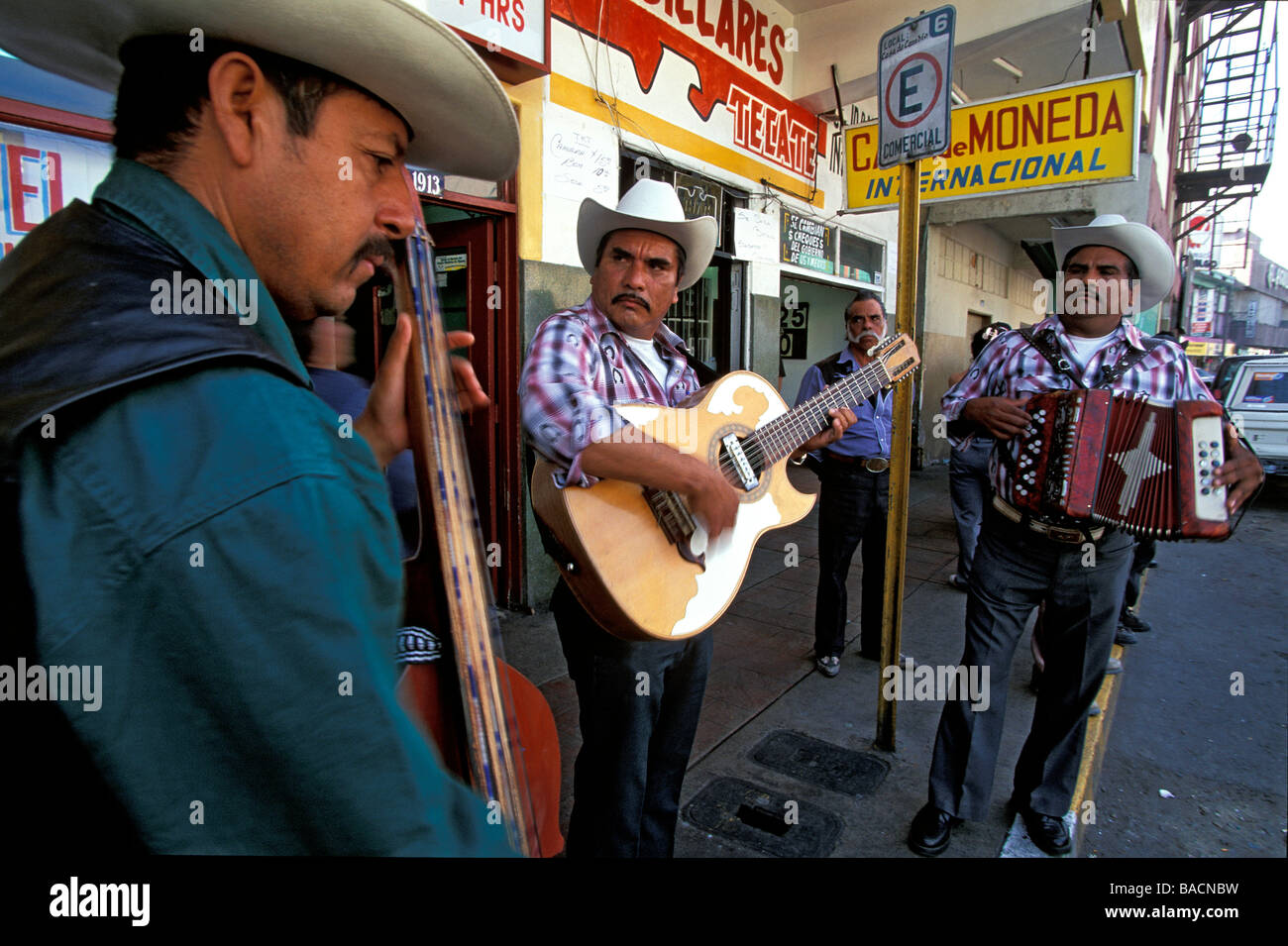 Mexico, Baja California State, Tijuana, mariachis Stock Photo - Alamy