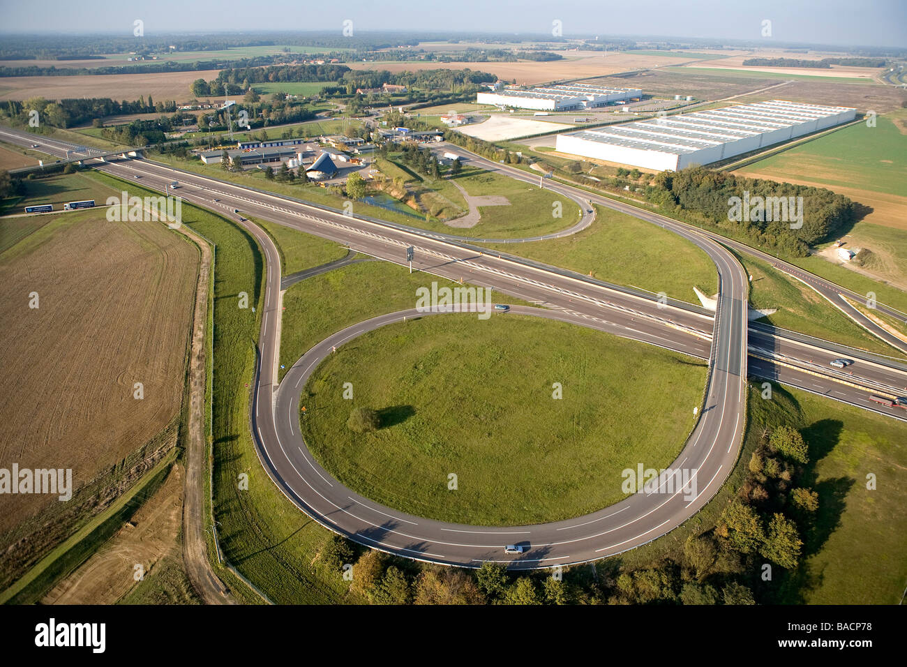 Highway exit hi-res stock photography and images - Alamy