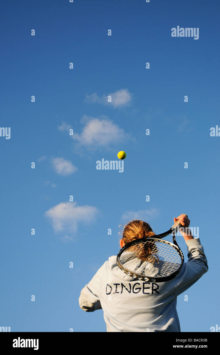 Tennis smash hi-res stock photography and images - Alamy