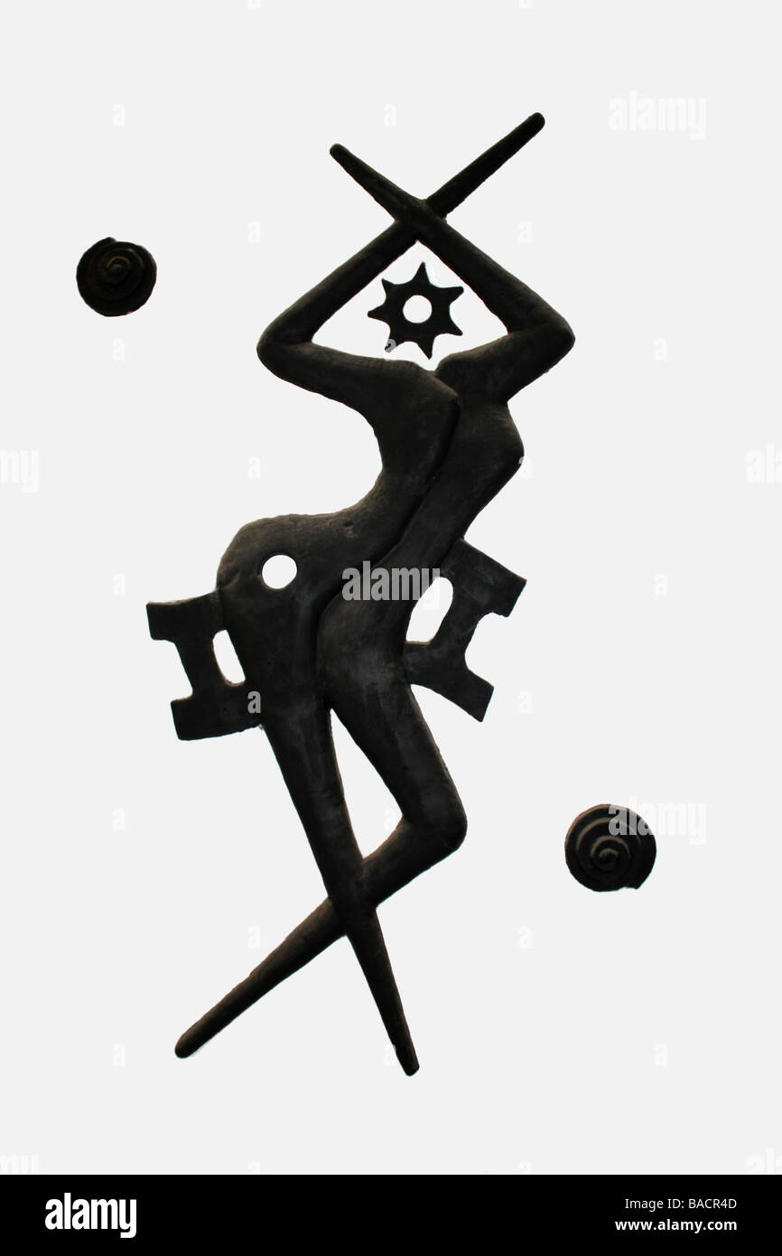 A design of a sculpture - dancing figure Stock Photo - Alamy