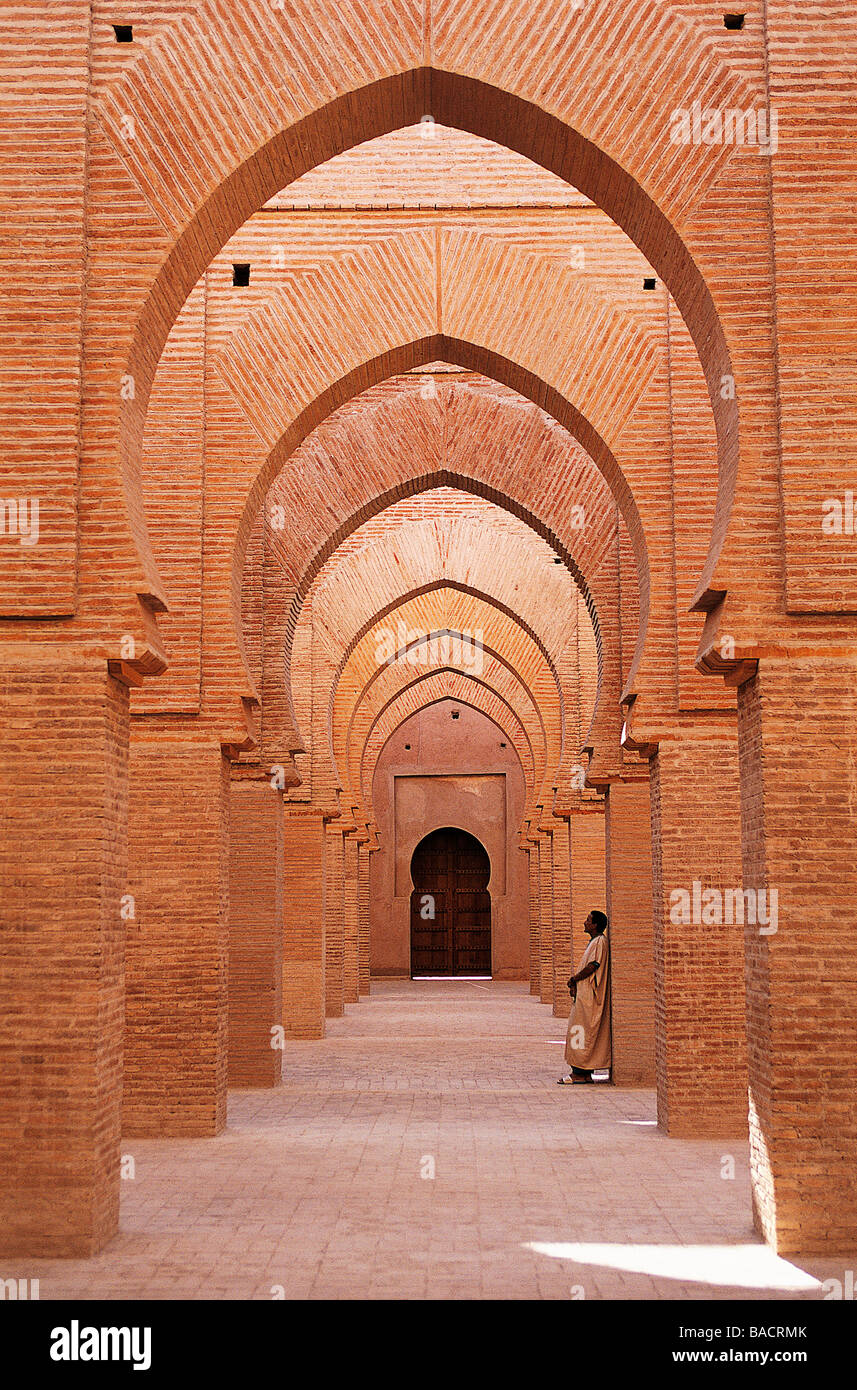Morocco, High Atlas, Tinmal, 12th century Tinmal Mosque of Almohad ...