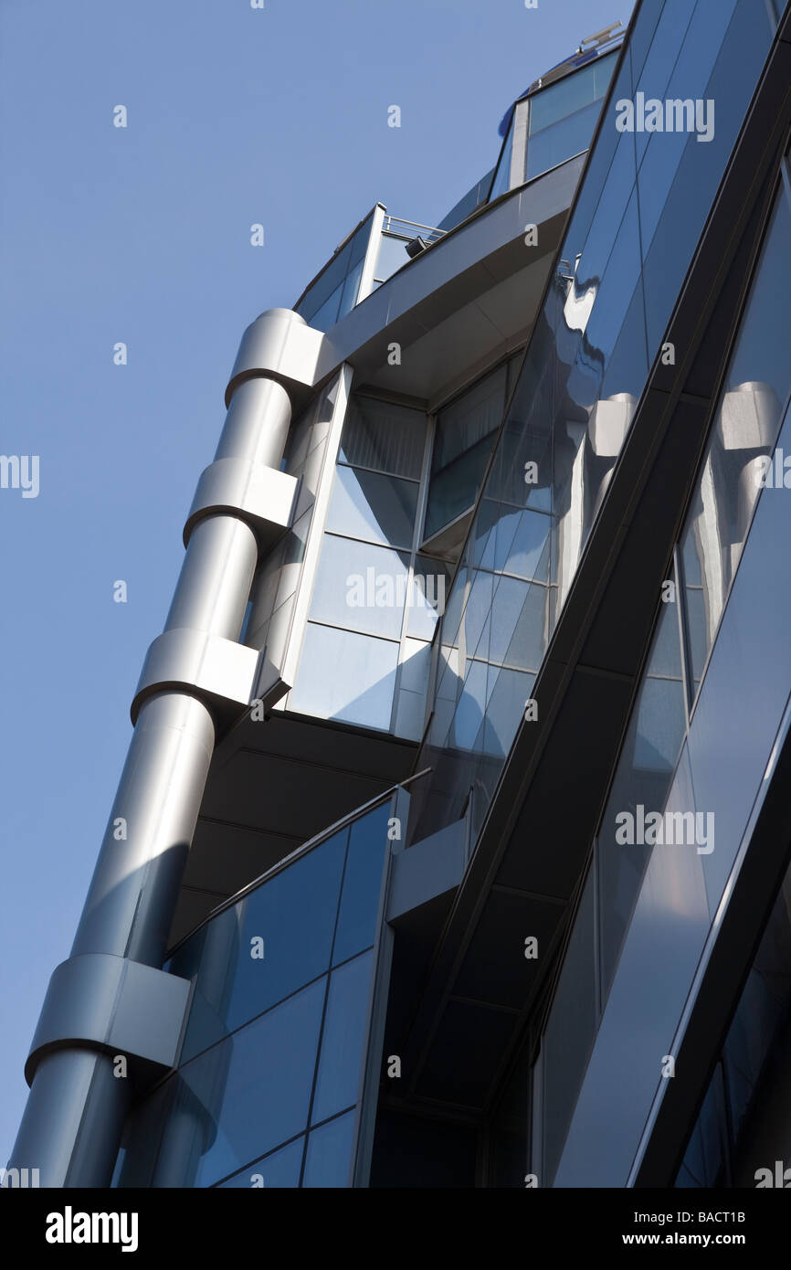 Modern building. High rise building taken from below Stock Photo - Alamy