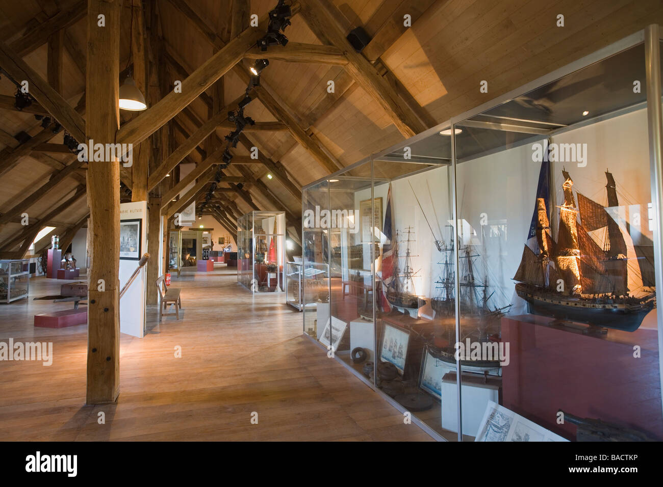 France, Morbihan, Belle Ile, Le Palais, Ancien Arsenal naval shipyard ...