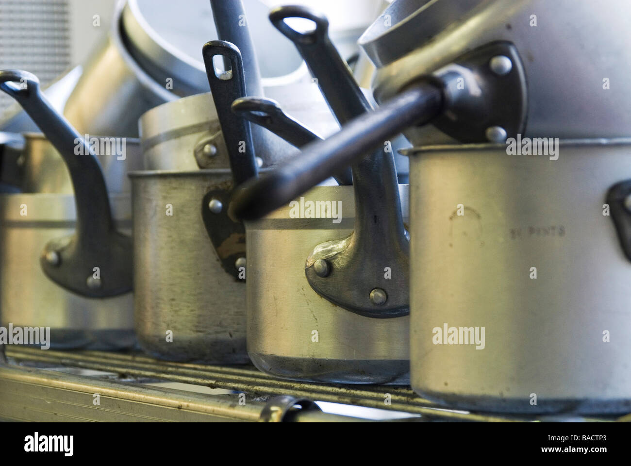 Close-up of kitchen utensils in the kitchen Stock Photo - Alamy