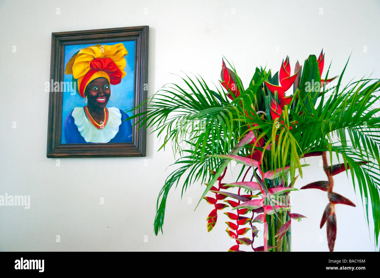The interior of the Kapok Tree restaurant in eastern Costa Rica Central ...
