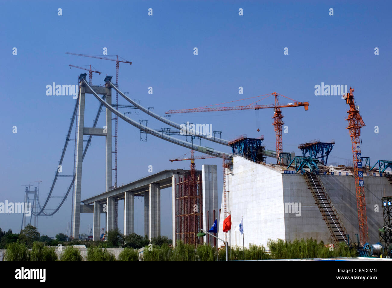 Runyang yangtze river bridge hi-res stock photography and images - Alamy