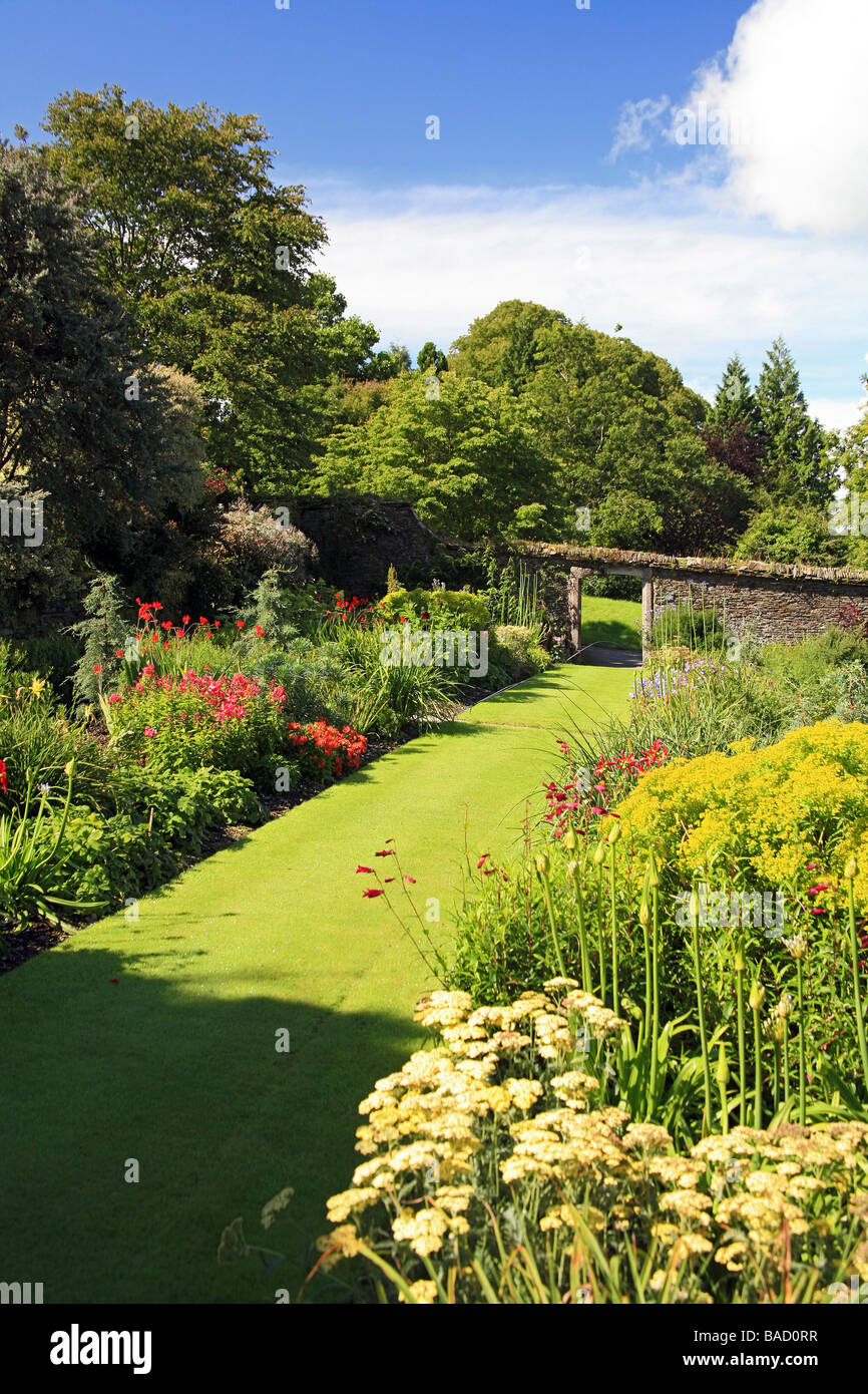 The Garden House at Buckland Monachorum, Devon, England, UK Stock Photo ...