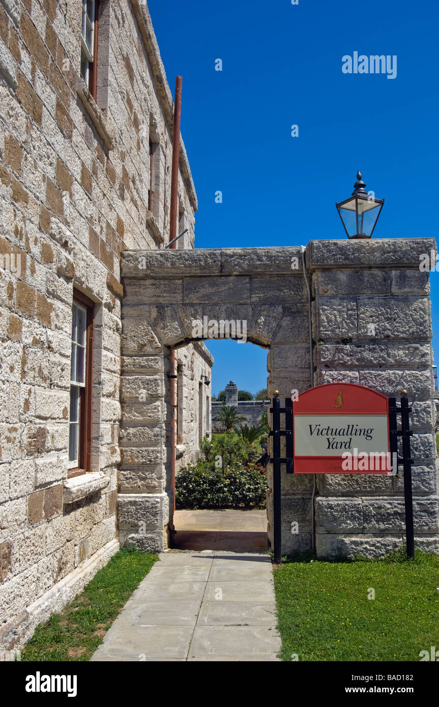 Entrance to the the Victualling Yard and view of the Commissioner's ...
