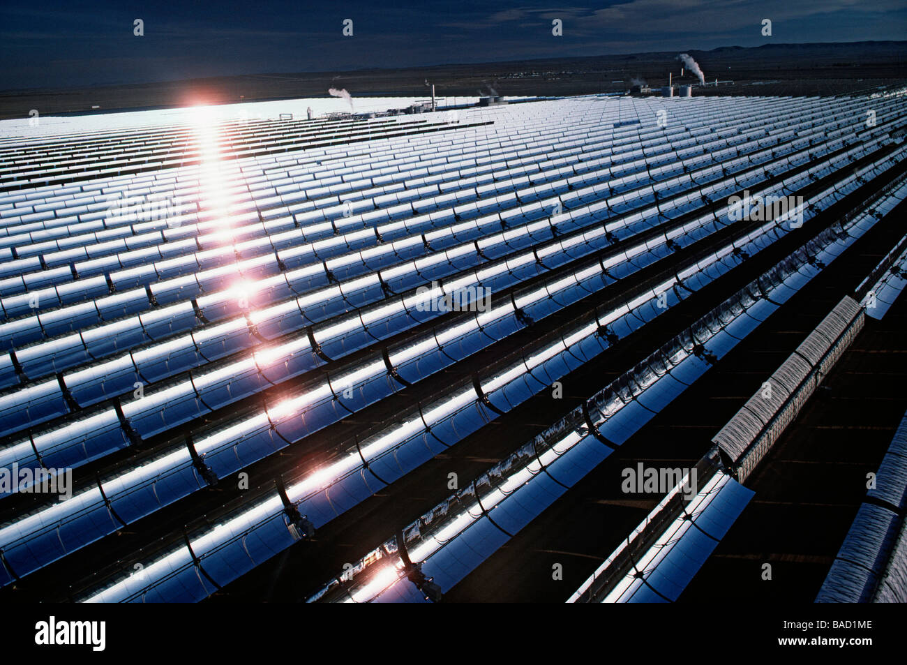 Field of Movable Solar Panels Stock Photo - Alamy