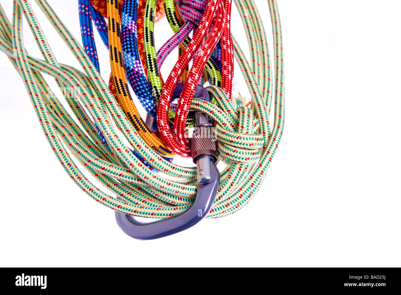 Ropes climbing equipment cut out hi-res stock photography and images ...