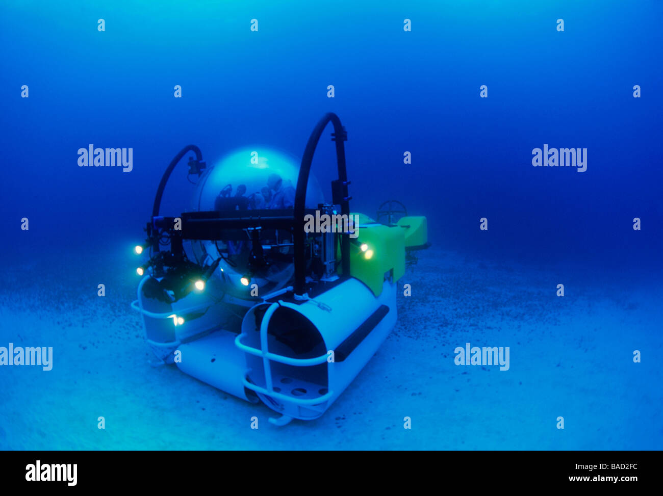 DeepSee deep diving submersible Cocos Island Costa Rica Pacific Ocean ...
