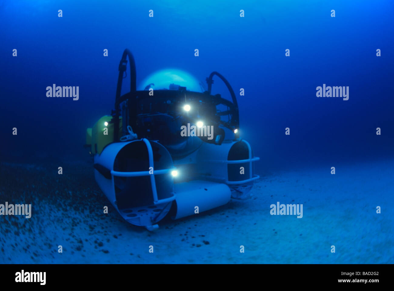 DeepSee deep diving submersible Cocos Island Costa Rica Pacific Ocean ...